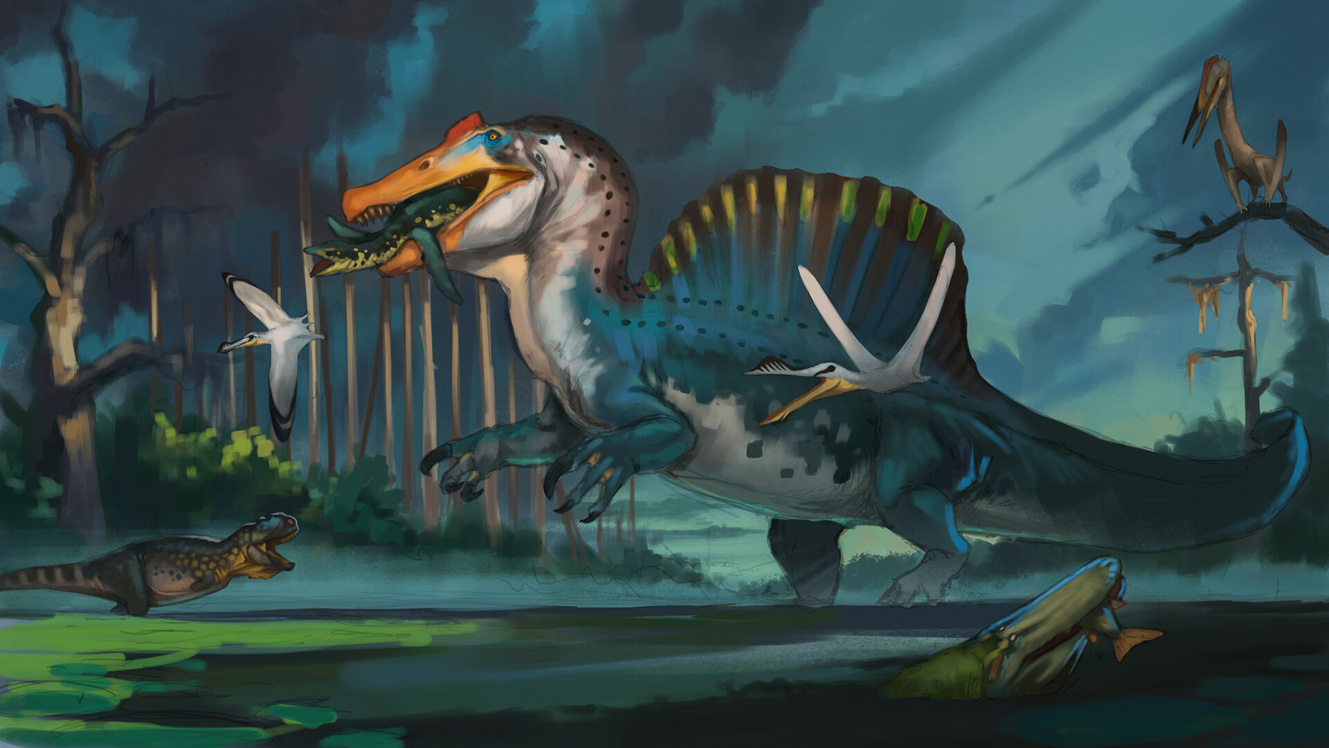 Heitoresco - Spinosaurus River King
