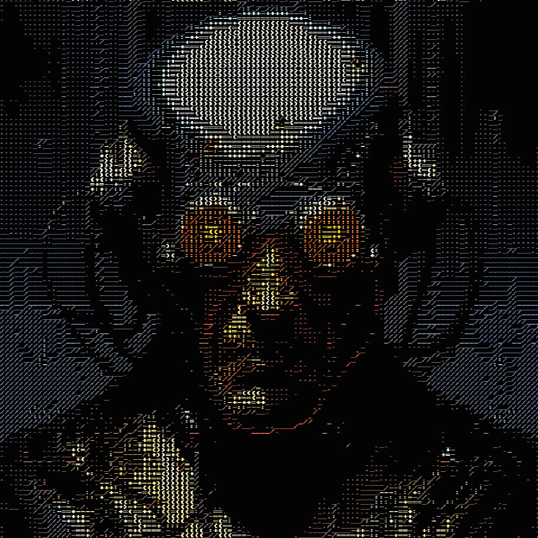 ArtStation - "I told you not to contact me again." (animated ASCII)