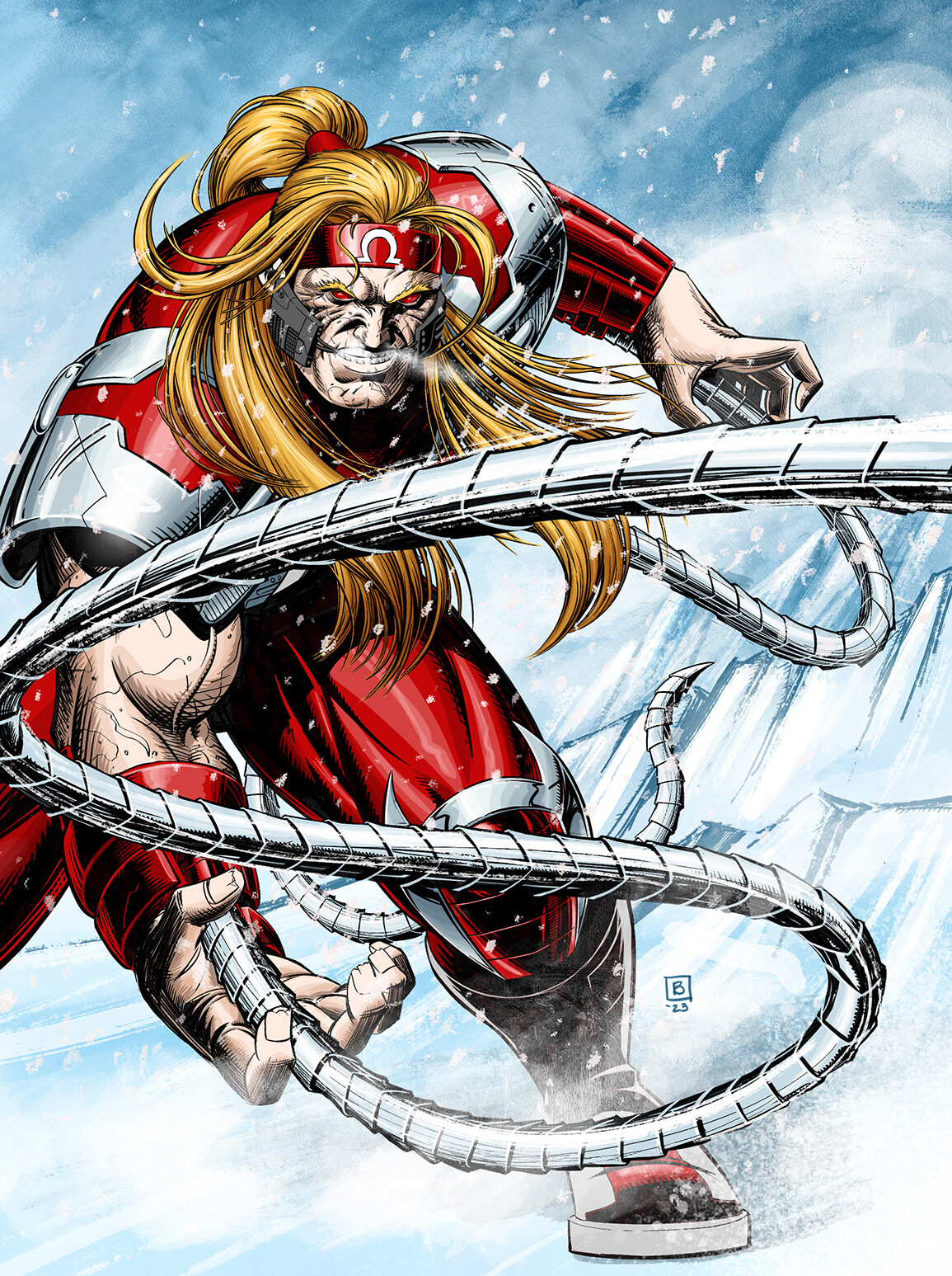 ArtStation - Omega Red Pin-up