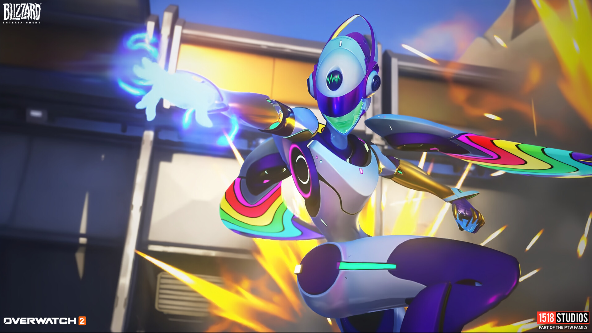 Side - Overwatch 2: Echo Epic Dance Machine Skin