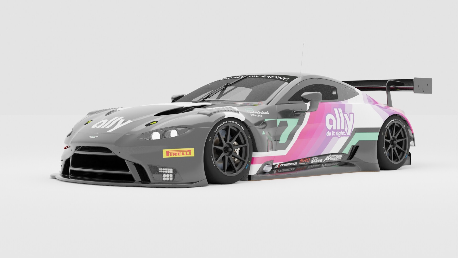 ArtStation - Aston Martin Vantage GTE ally livery [ACC]