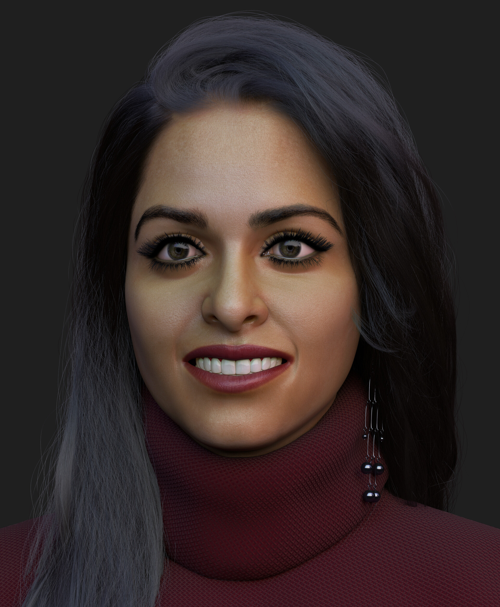ArtStation - Model :- Sayantika Das.