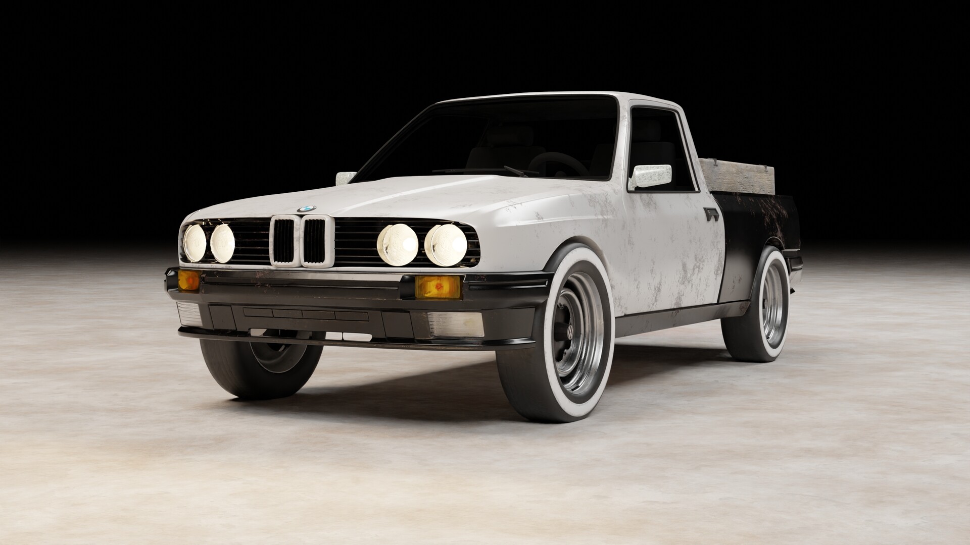 ArtStation - bmw e30 experimental version