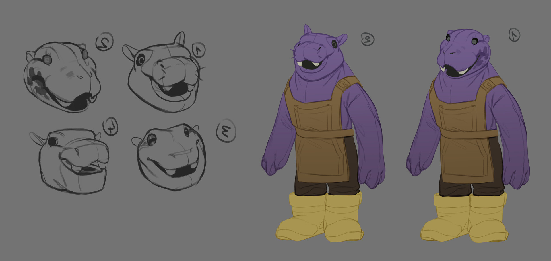 ArtStation - Fumbo Character Concept