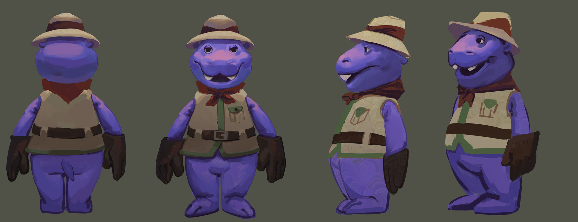 ArtStation - Fumbo Character Concept