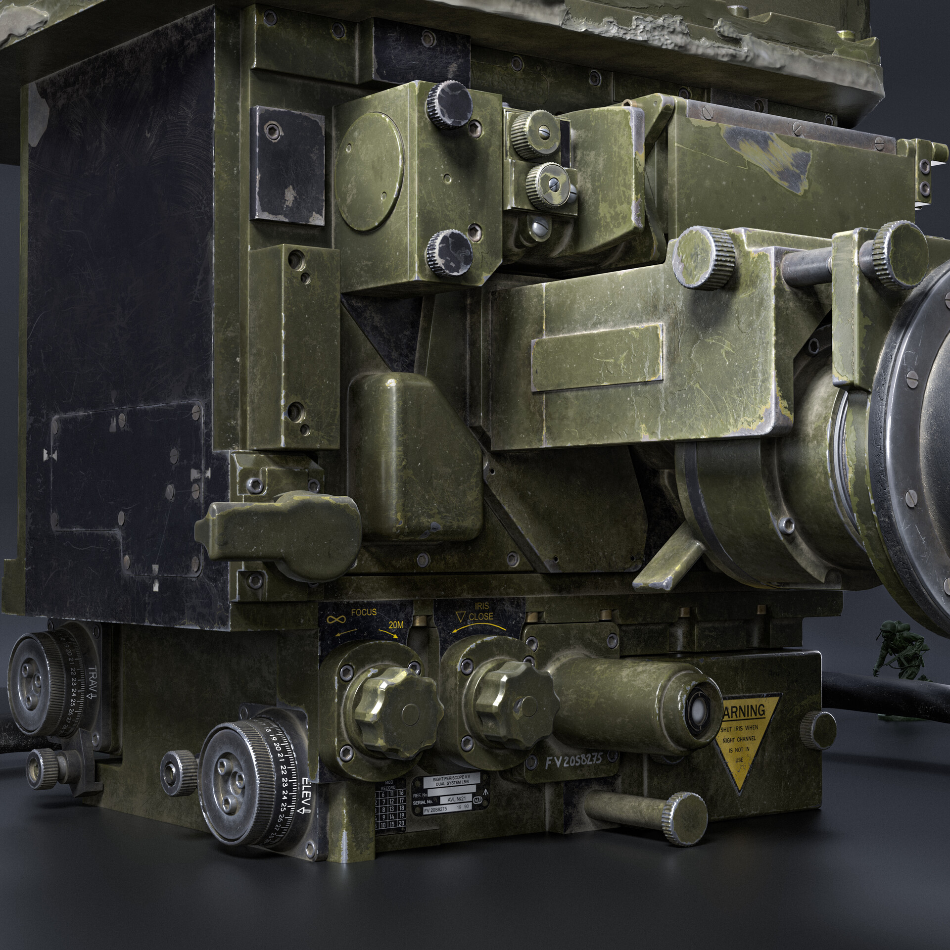 Alexander Reznik - Decommissioned Warrior tank periscope sight