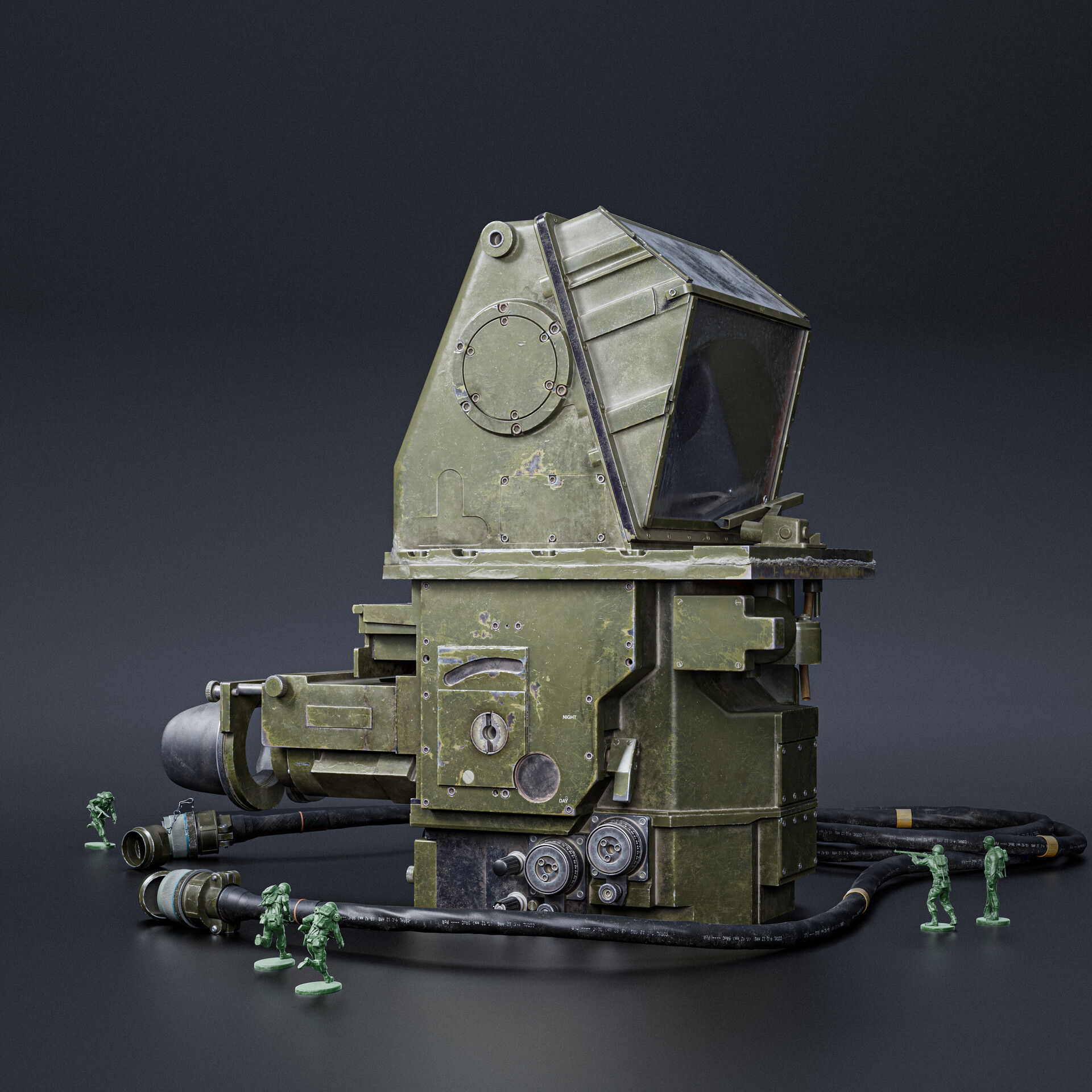 Alexander Reznik - Decommissioned Warrior tank periscope sight