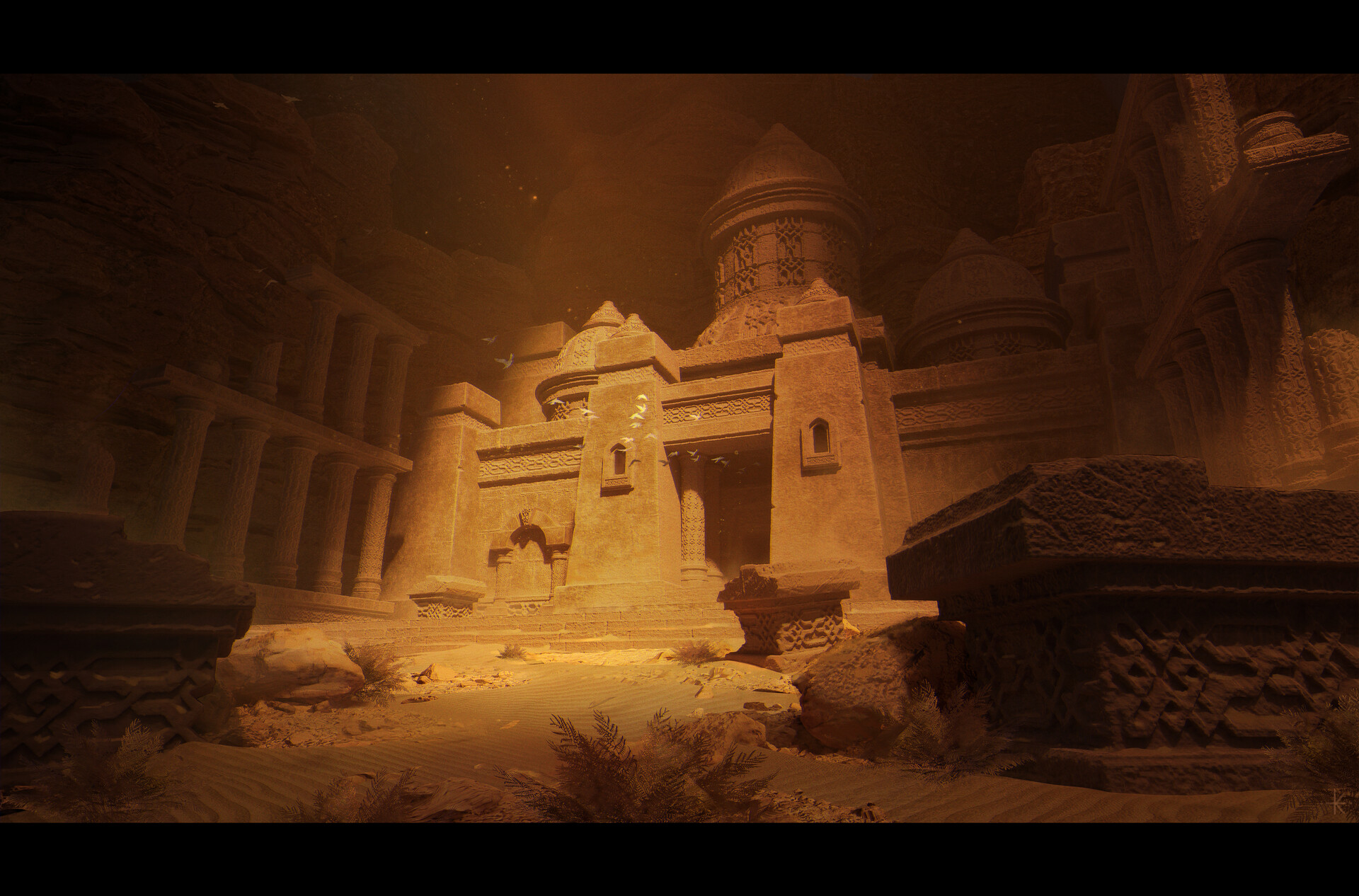 ArtStation - Forgotten Temple