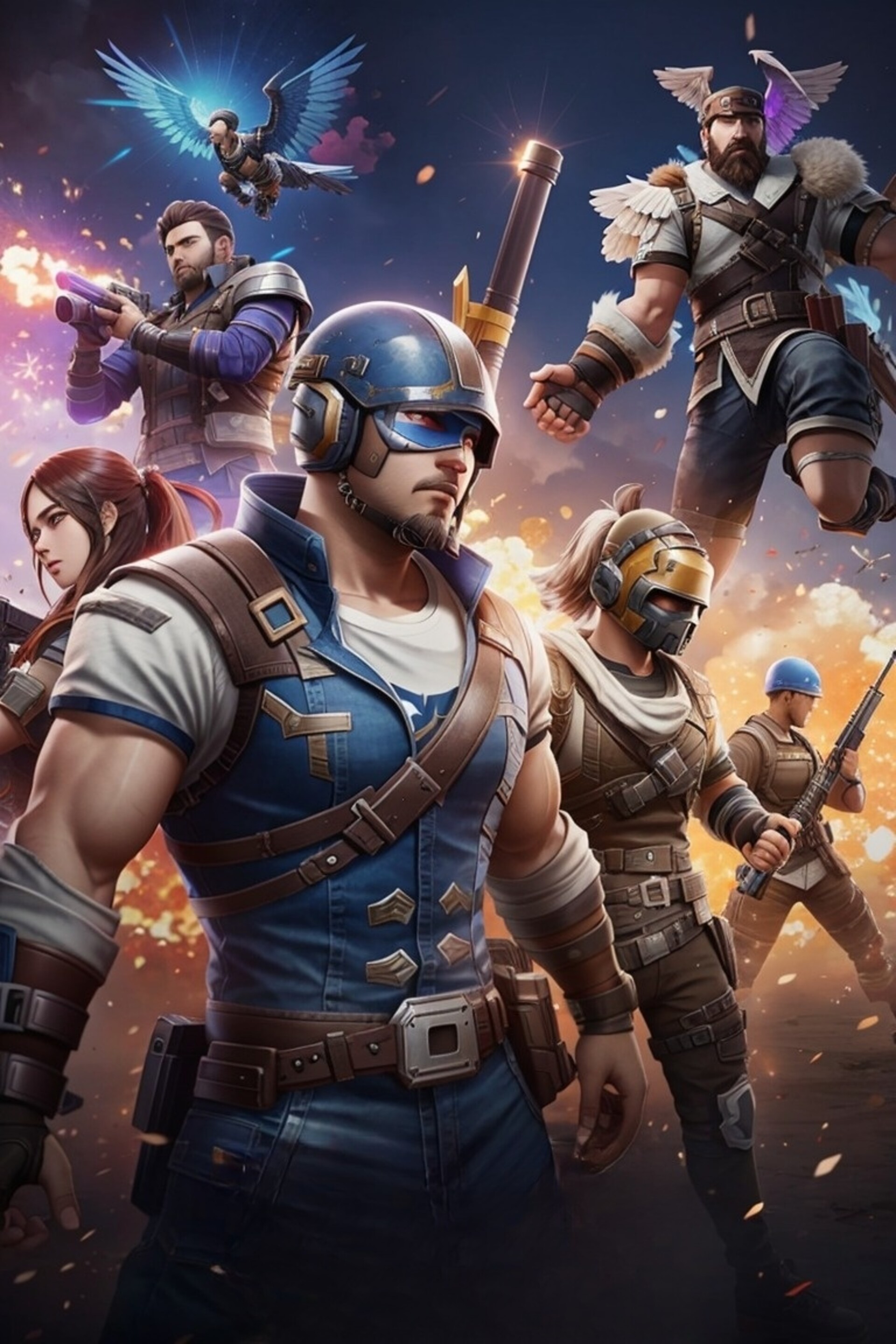 ArtStation - mobile legends pubg and clash of clan game