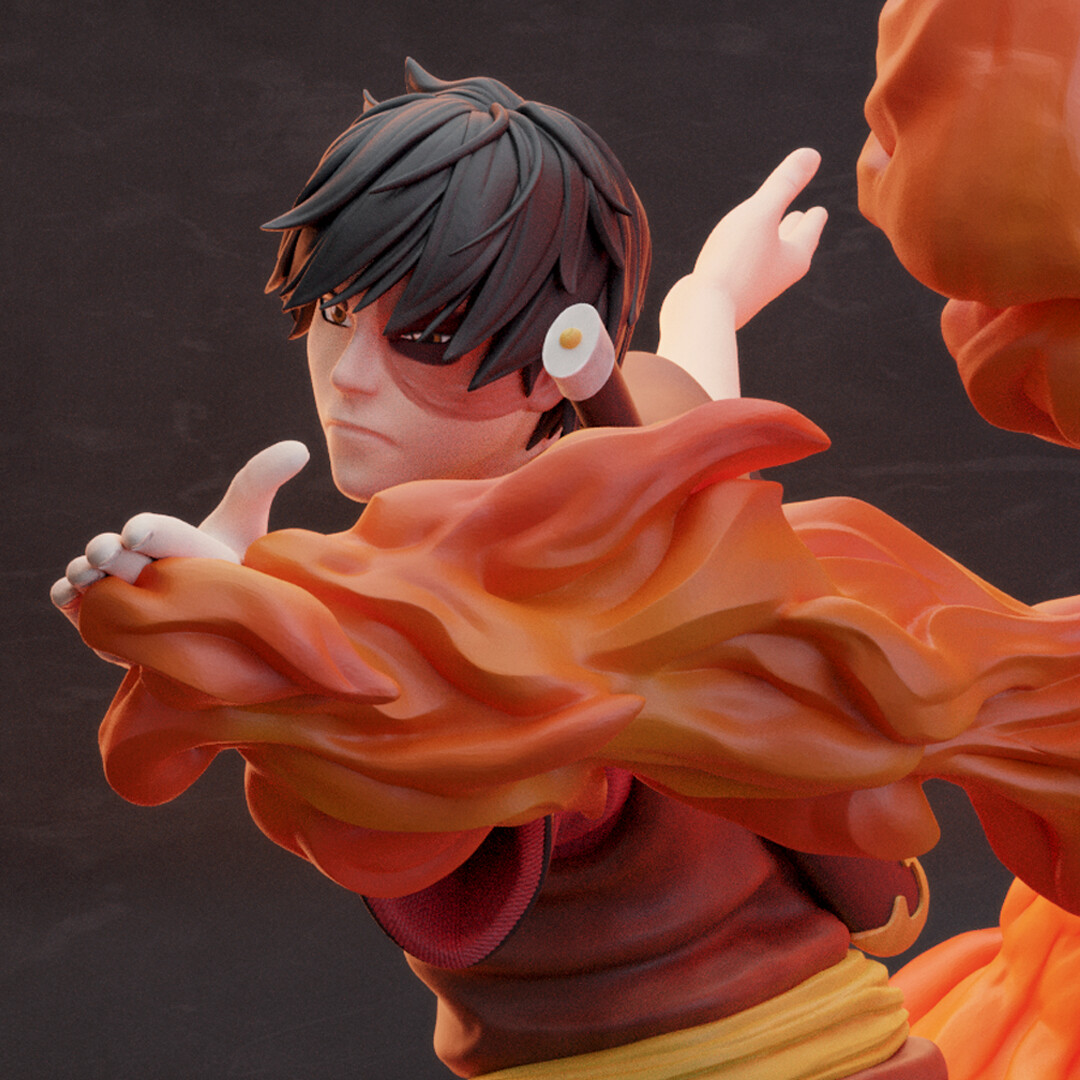 Caio Cardoso - Zuko Avatar - 178mm Figure - NomNom Figures