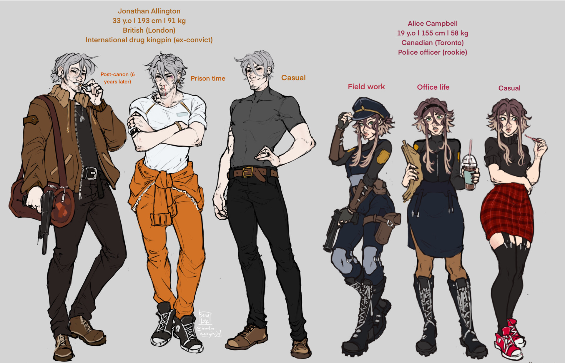 ArtStation - Cherry in Jail Concepts