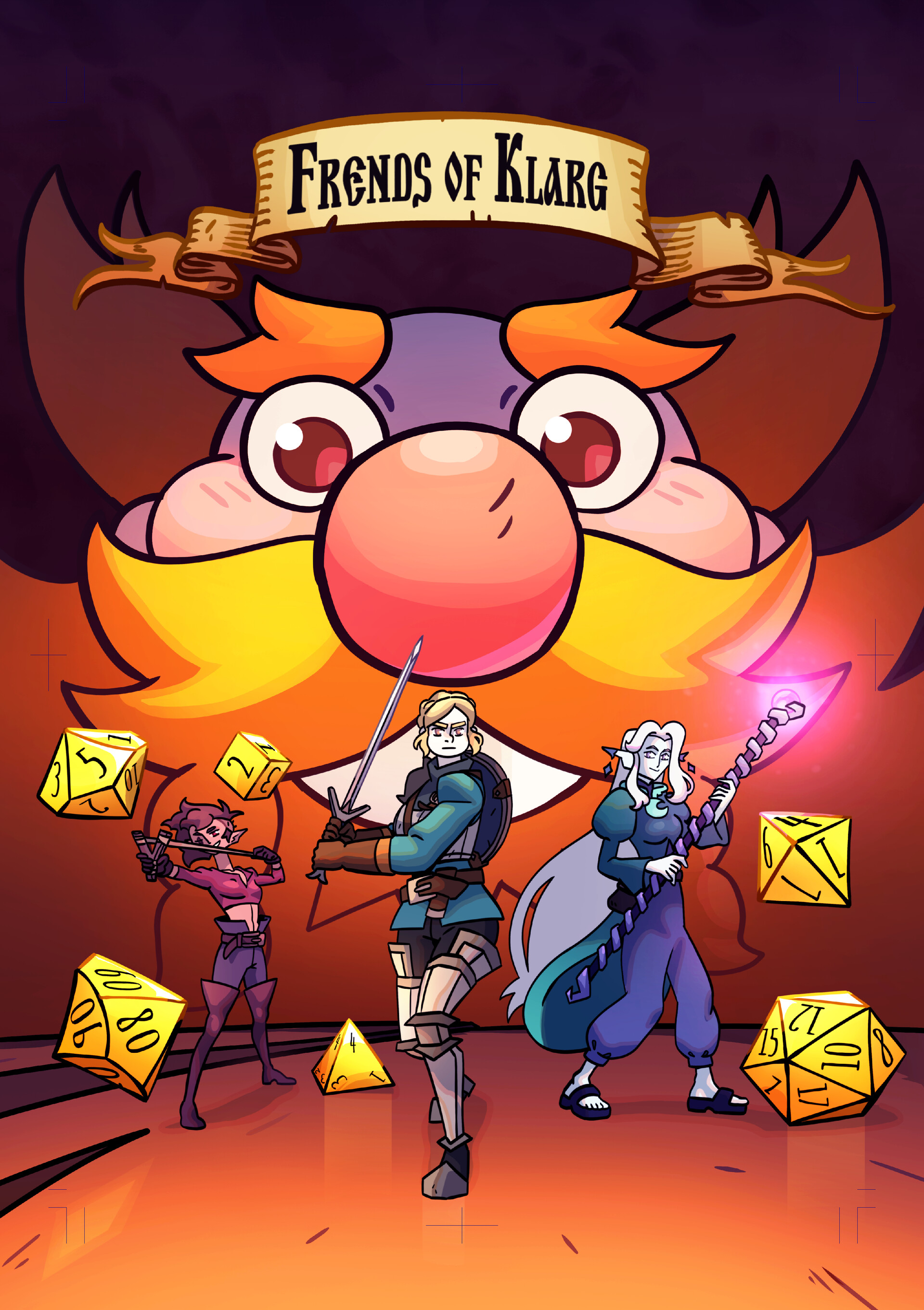 ArtStation - Friends of Klarg chapter 1