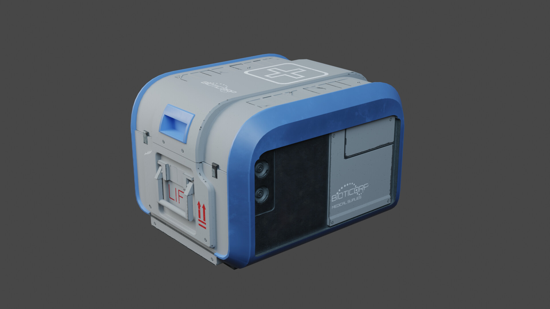 ArtStation - Sci-fi Medical Box (Star Citizen)