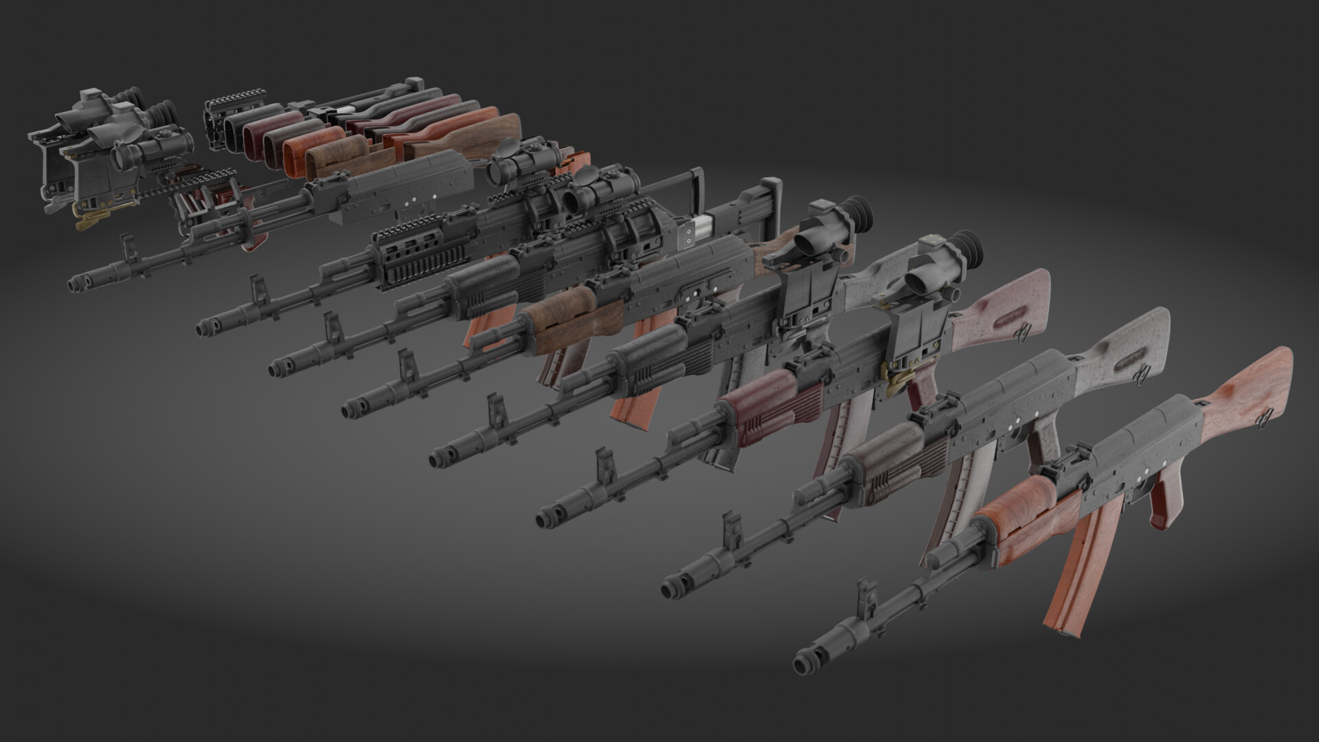 ArtStation - AK-74 Pack + free download