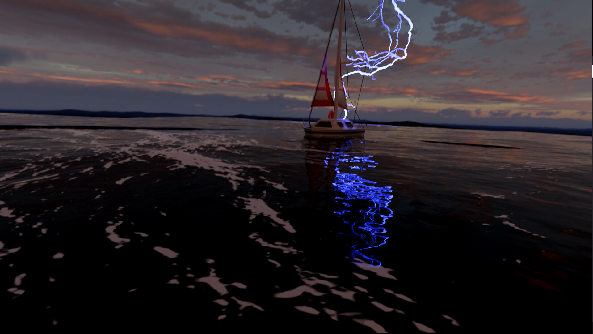 ArtStation - Middle Ocean Storm Animation