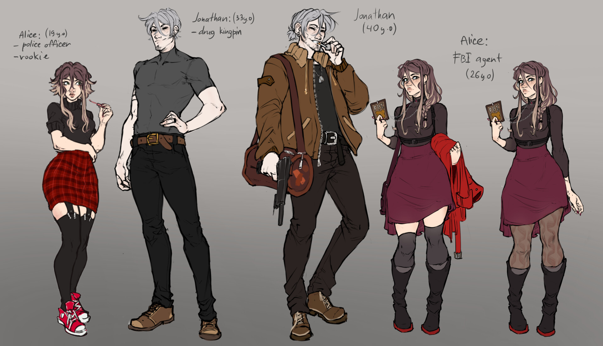 ArtStation - Time Skip Concepts