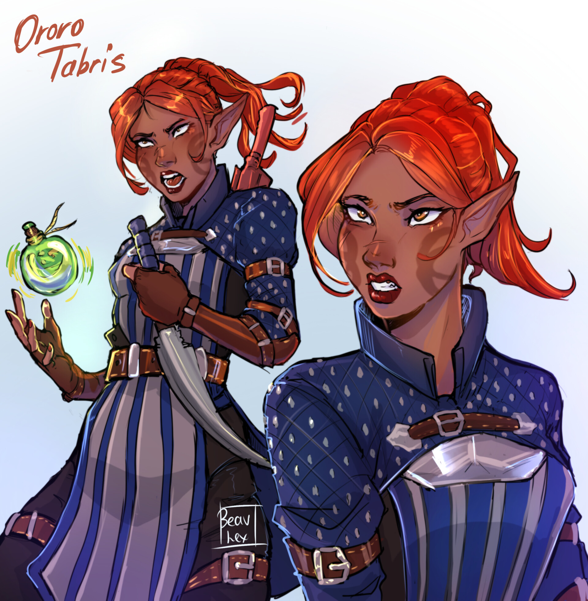 ArtStation - Ororo Tabris [2 Sketches]