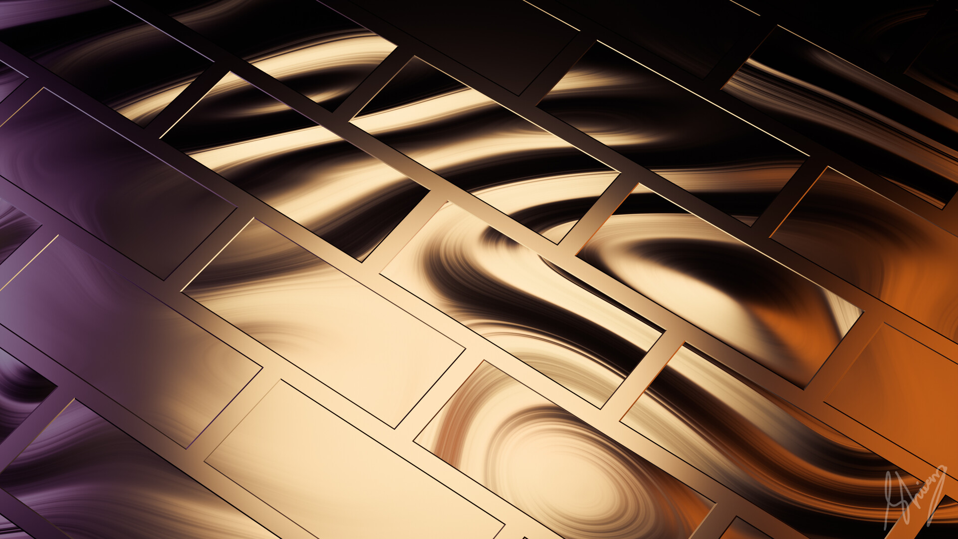 ArtStation - Abstract Wall 2