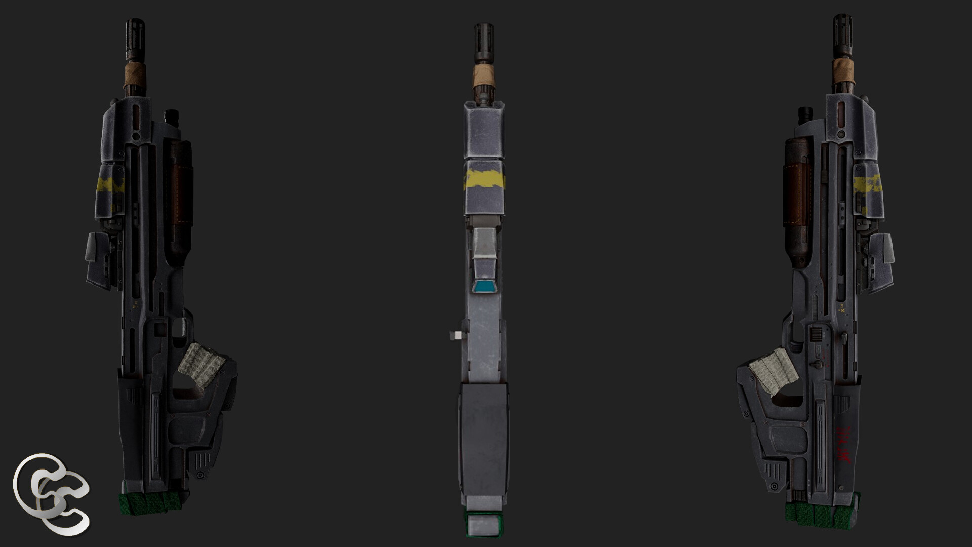 Chase Sanchez - Modified Halo Assault Rifle