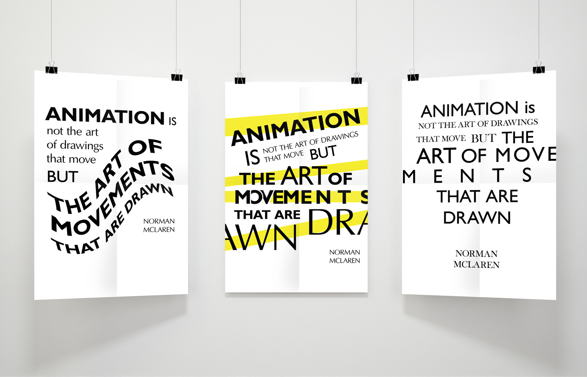 ArtStation - Typography Poster Project (2017)