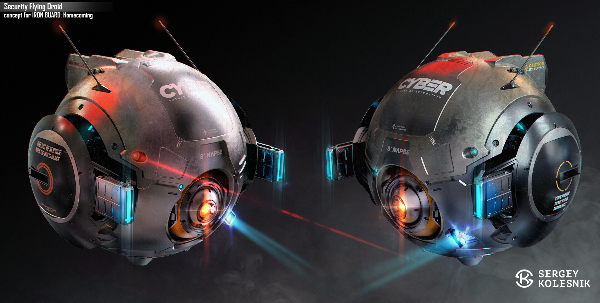 ArtStation - Security Droid