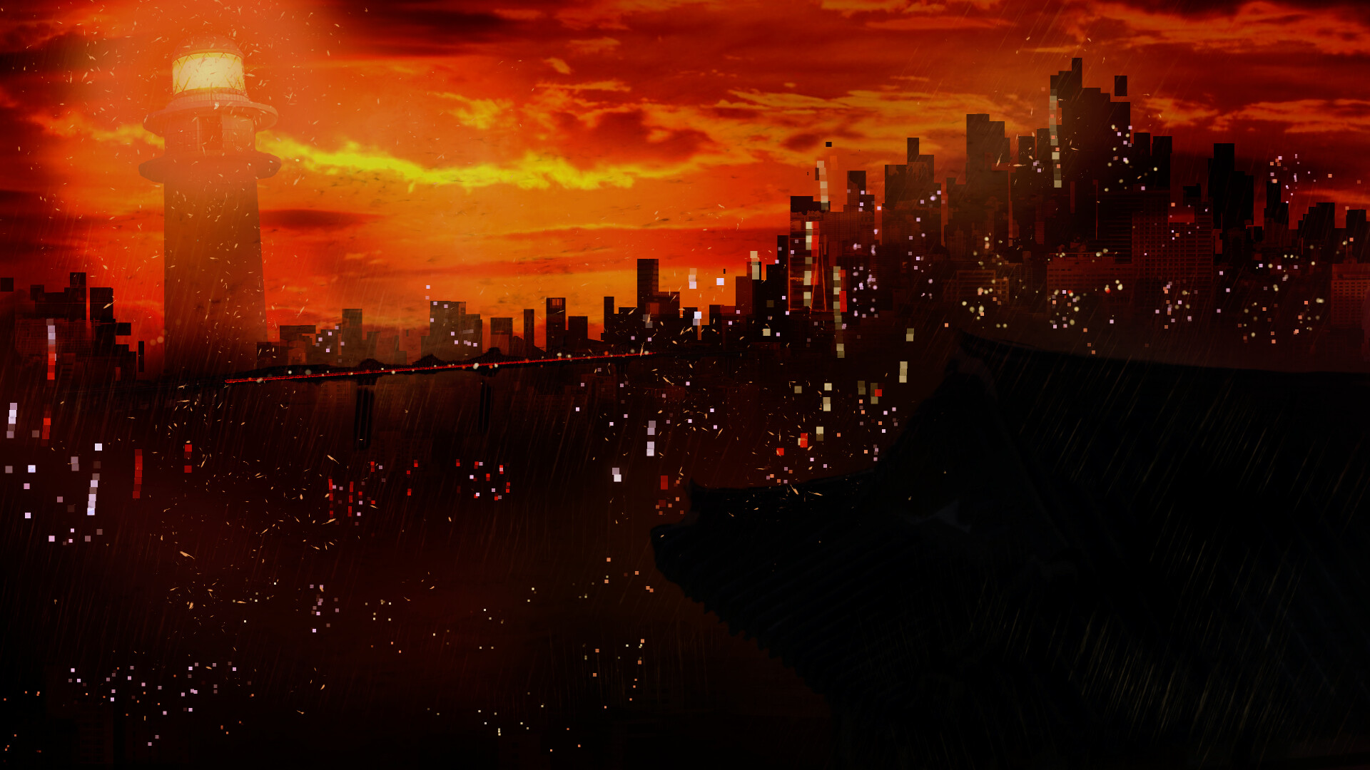 ArtStation - A warning light