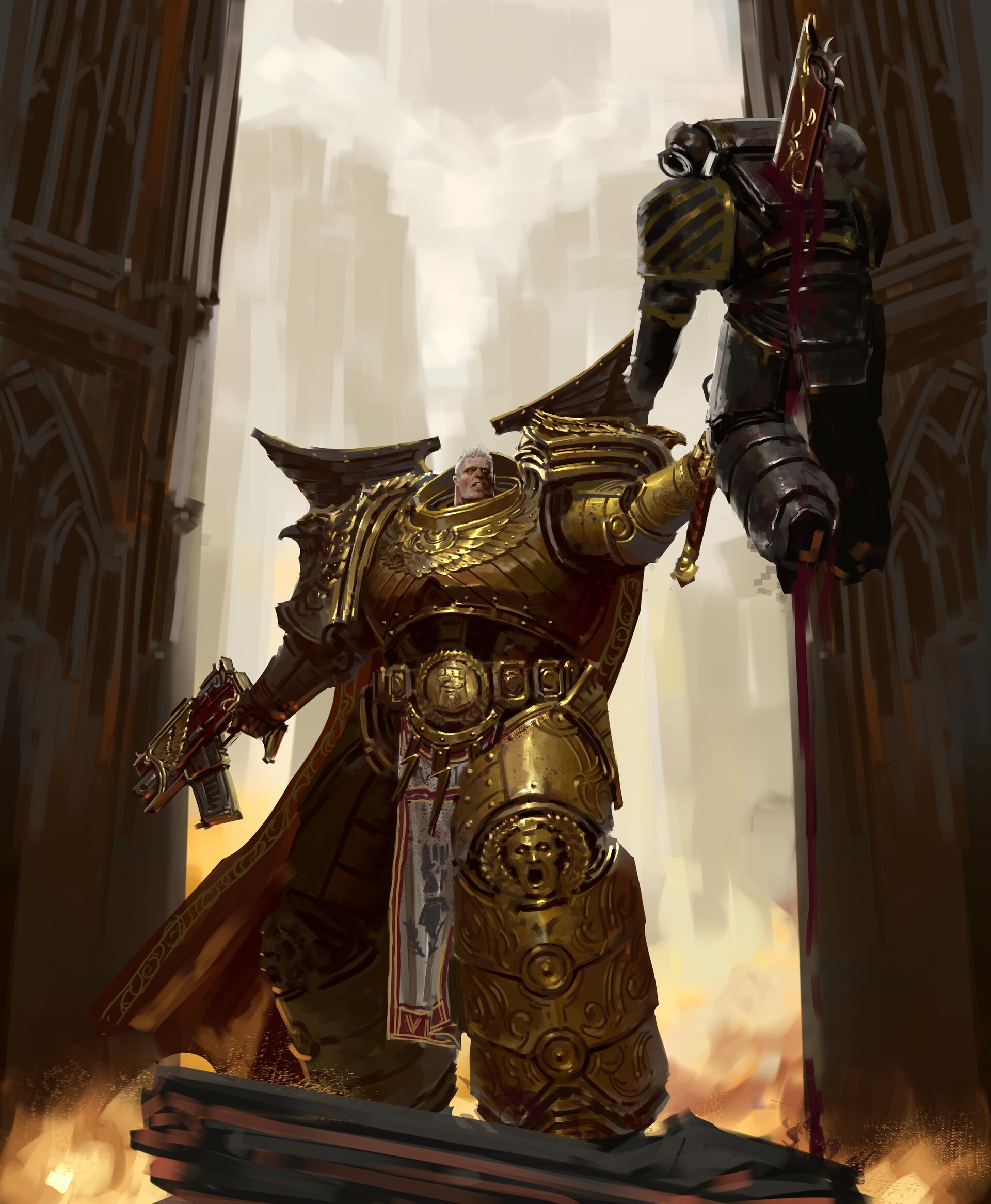 Dorn by Phi Nguyễn : r/ImaginaryWarhammer