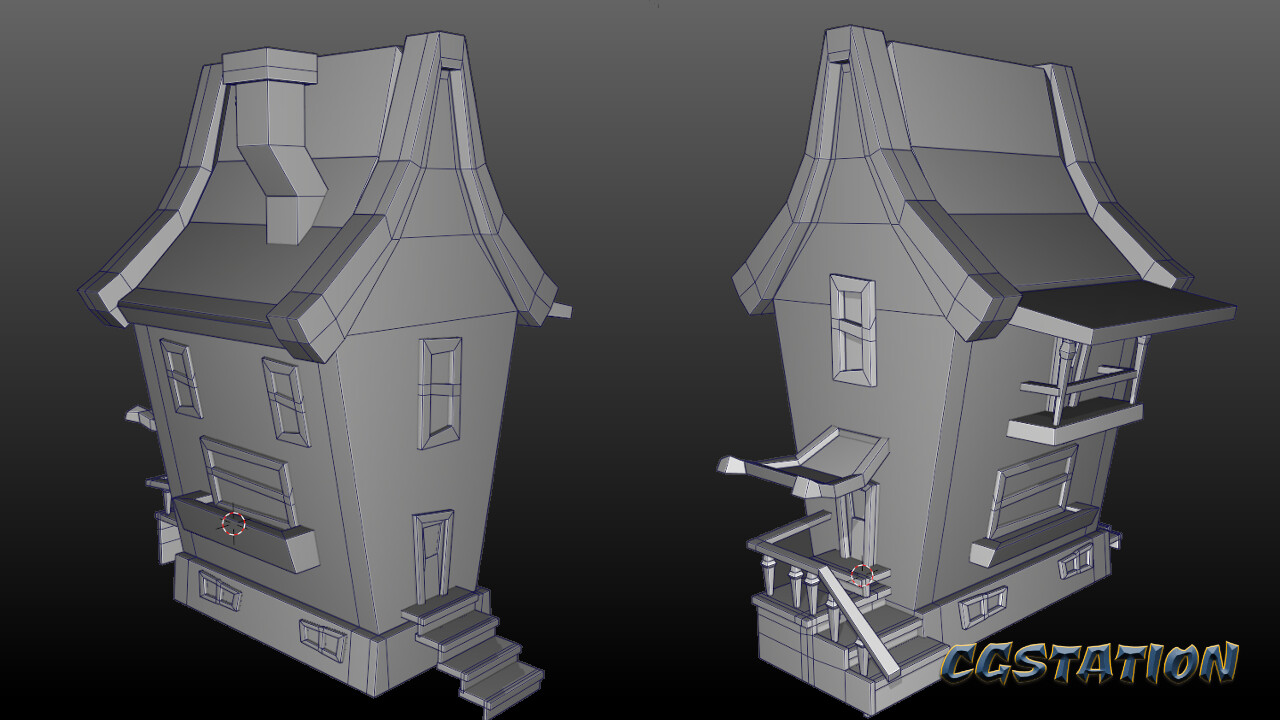 ArtStation - Goofy House