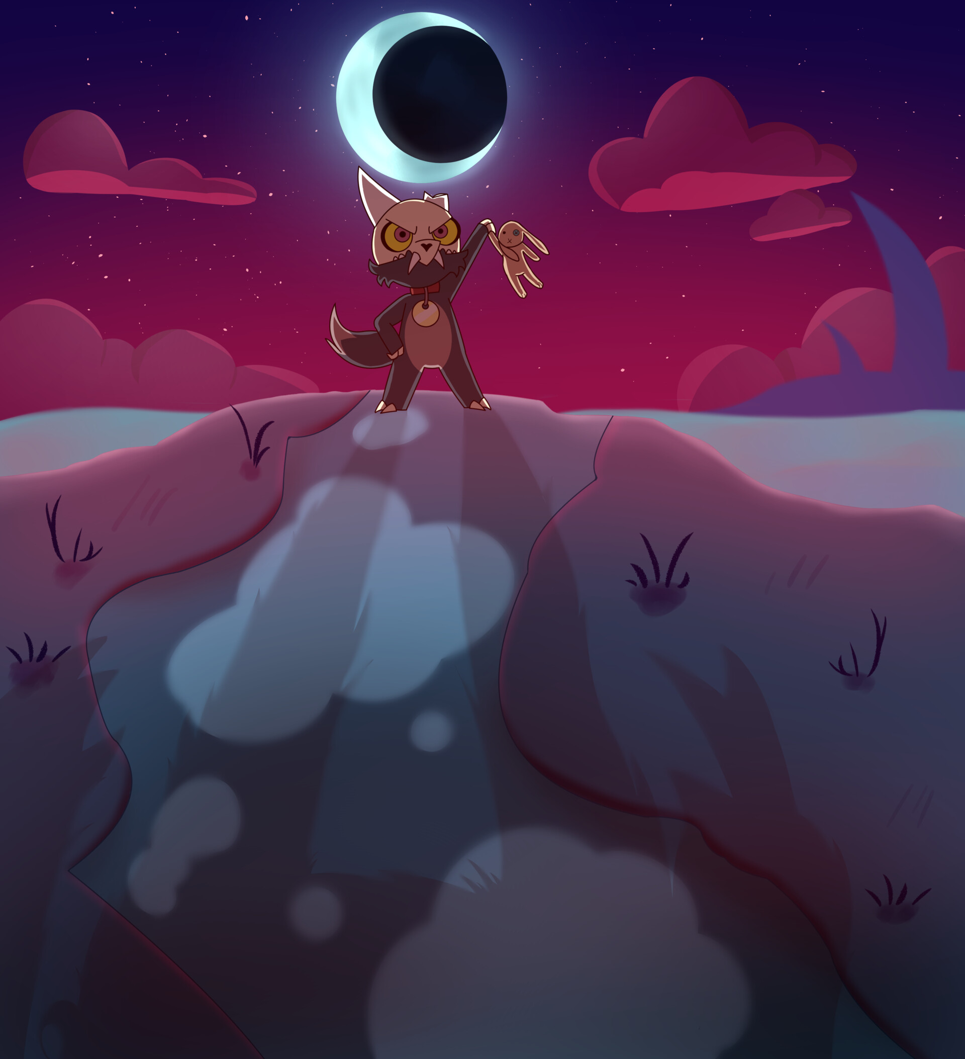 ArtStation - King and his large shadow