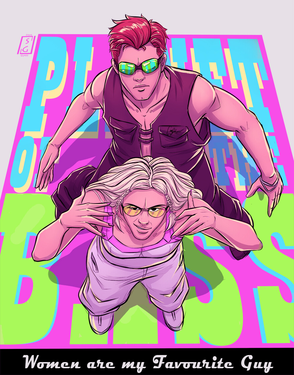 ArtStation - Planet of the bass Fanart Sketch