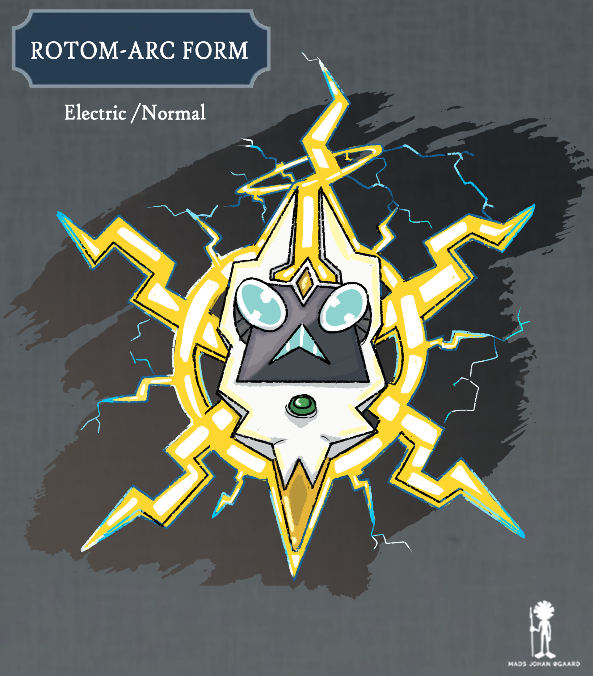 ArtStation - Hisuian Rotom | Entry for @_elite.4_ ‘s #rotomania