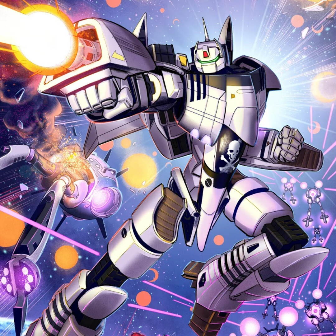 ArtStation - Variant cover of Robotech