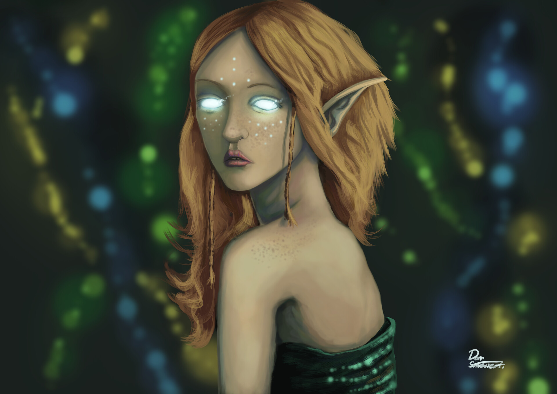 ArtStation - Blind she-elf