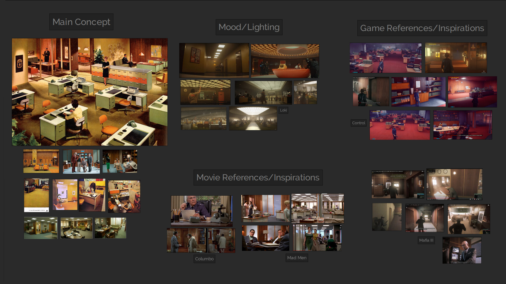 Dennis Levi - 70s Office Environment - Game Ready