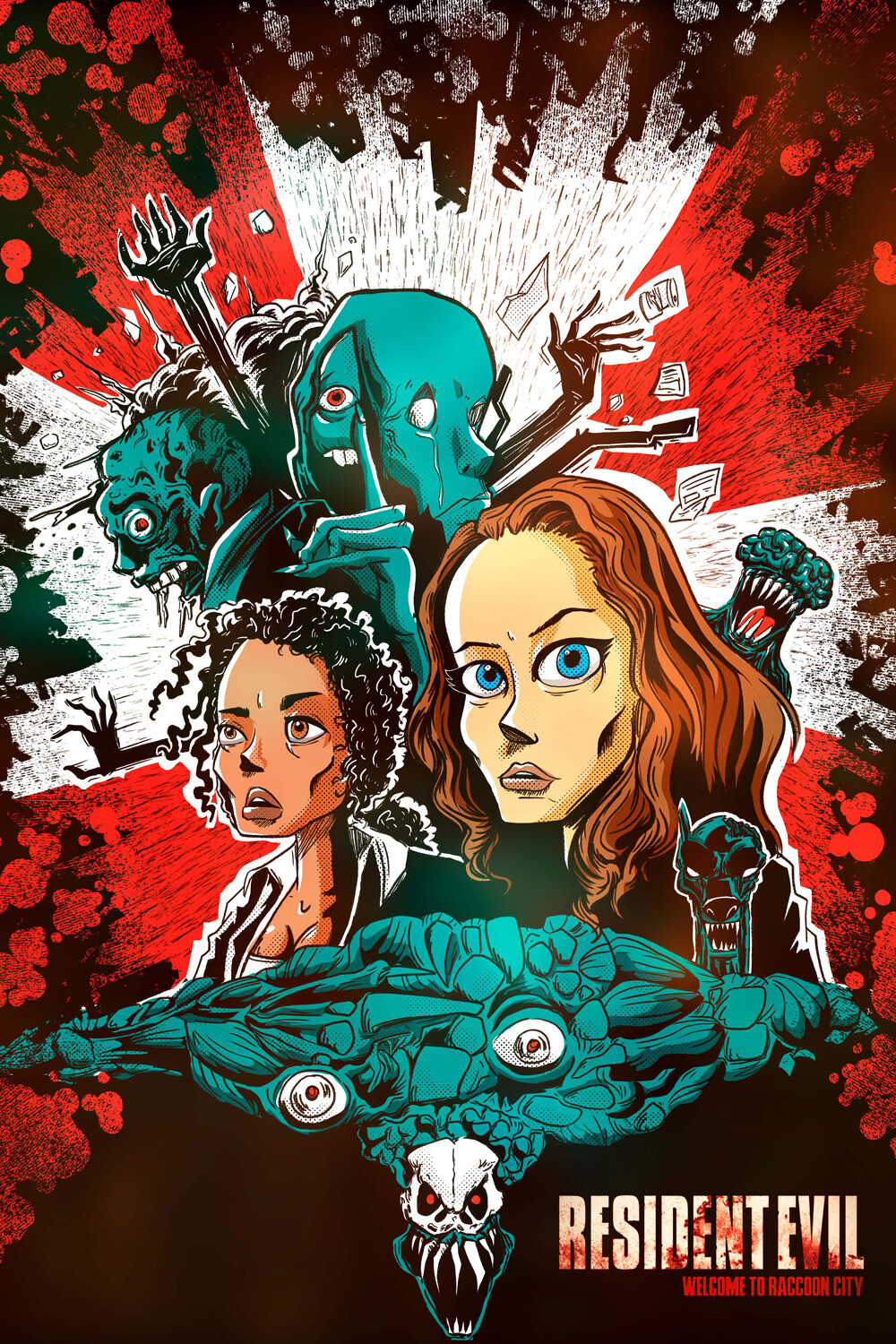 ArtStation - Resident Evil Poster