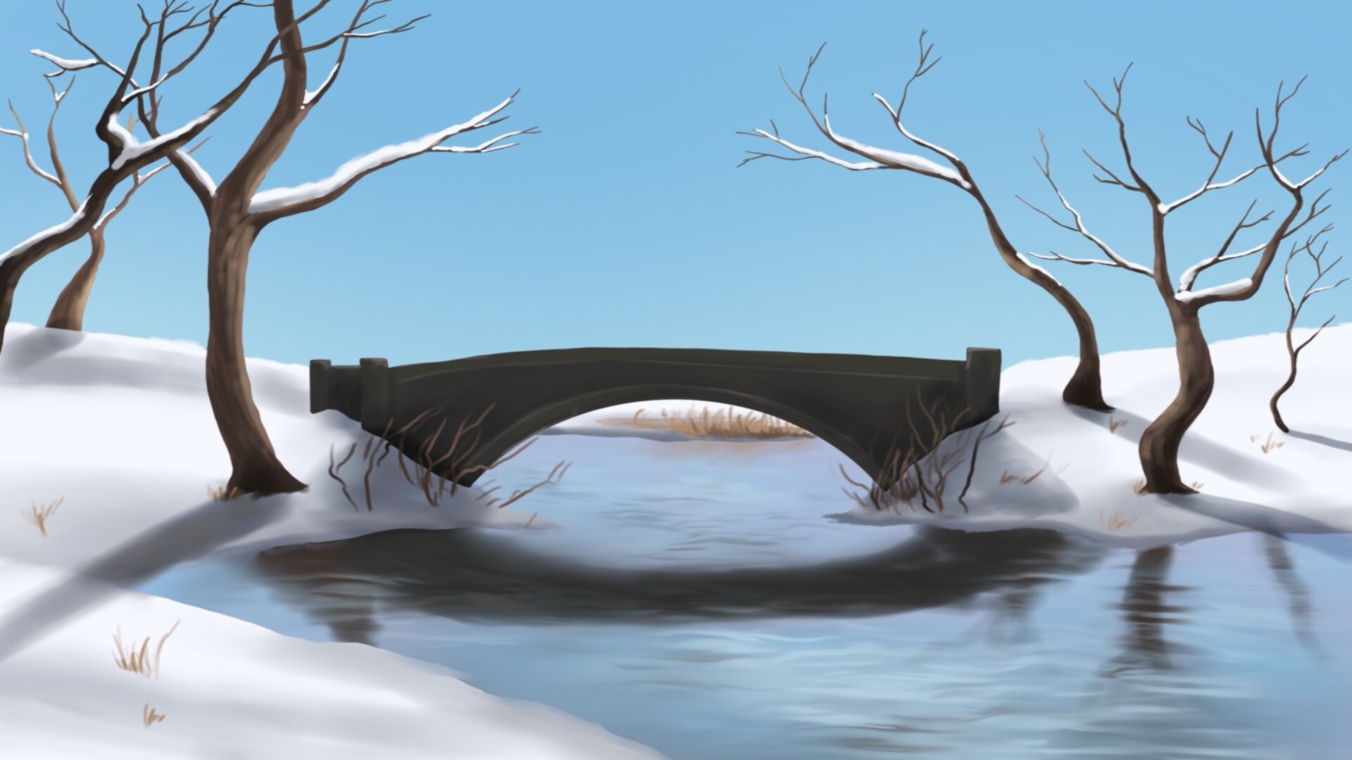 ArtStation - Snow Day