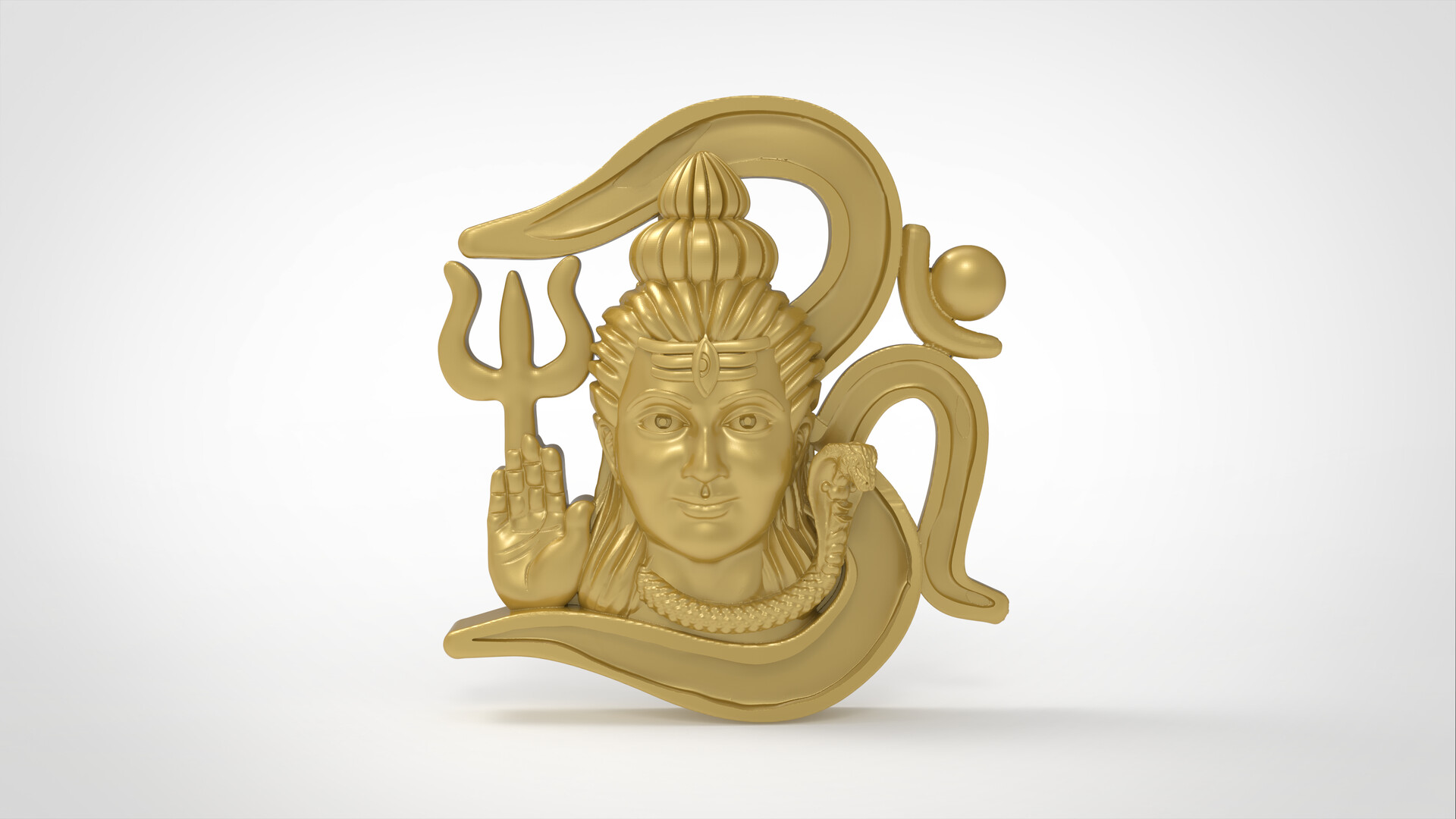ArtStation - Lord Shiva 3Dprint model file