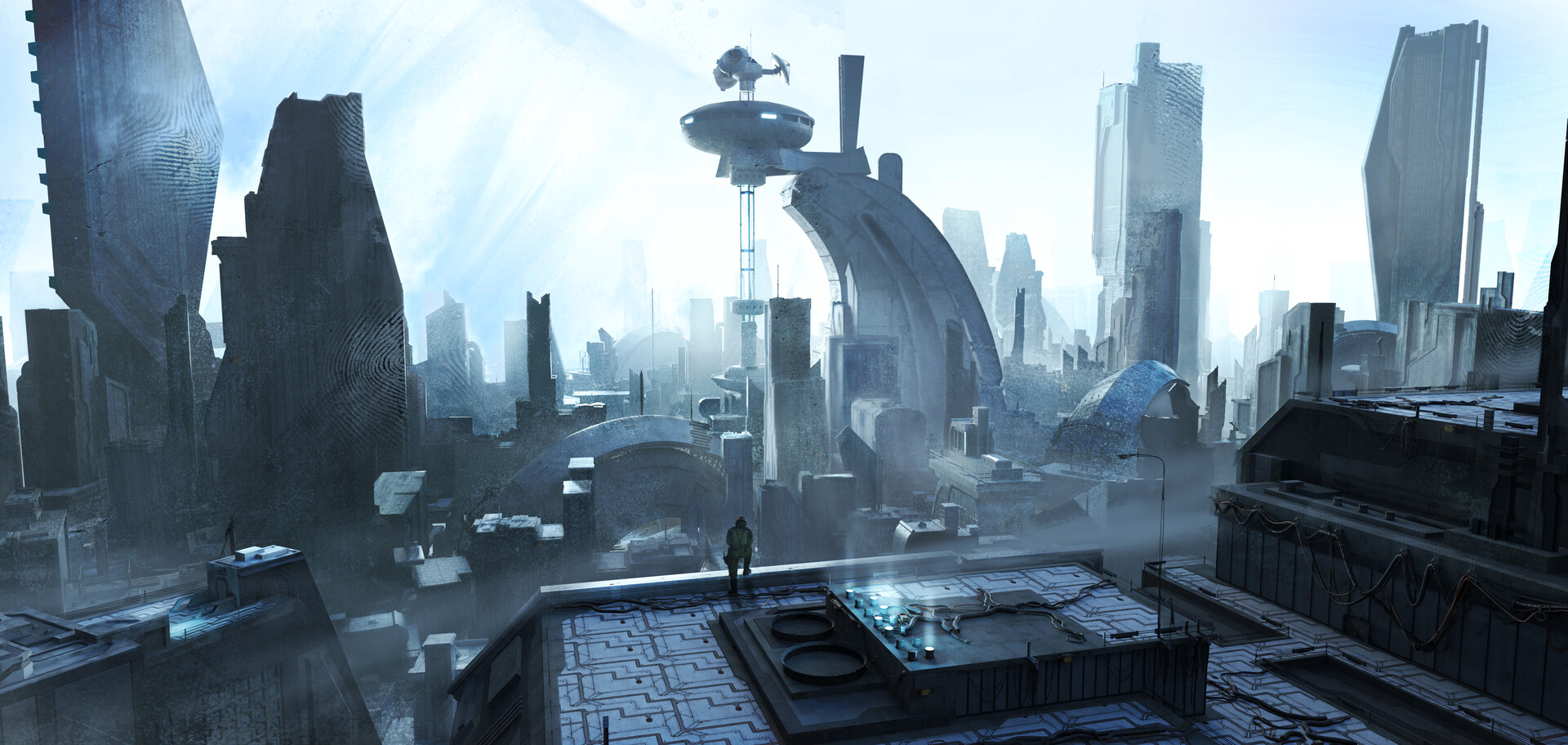 ArtStation - Science fiction city