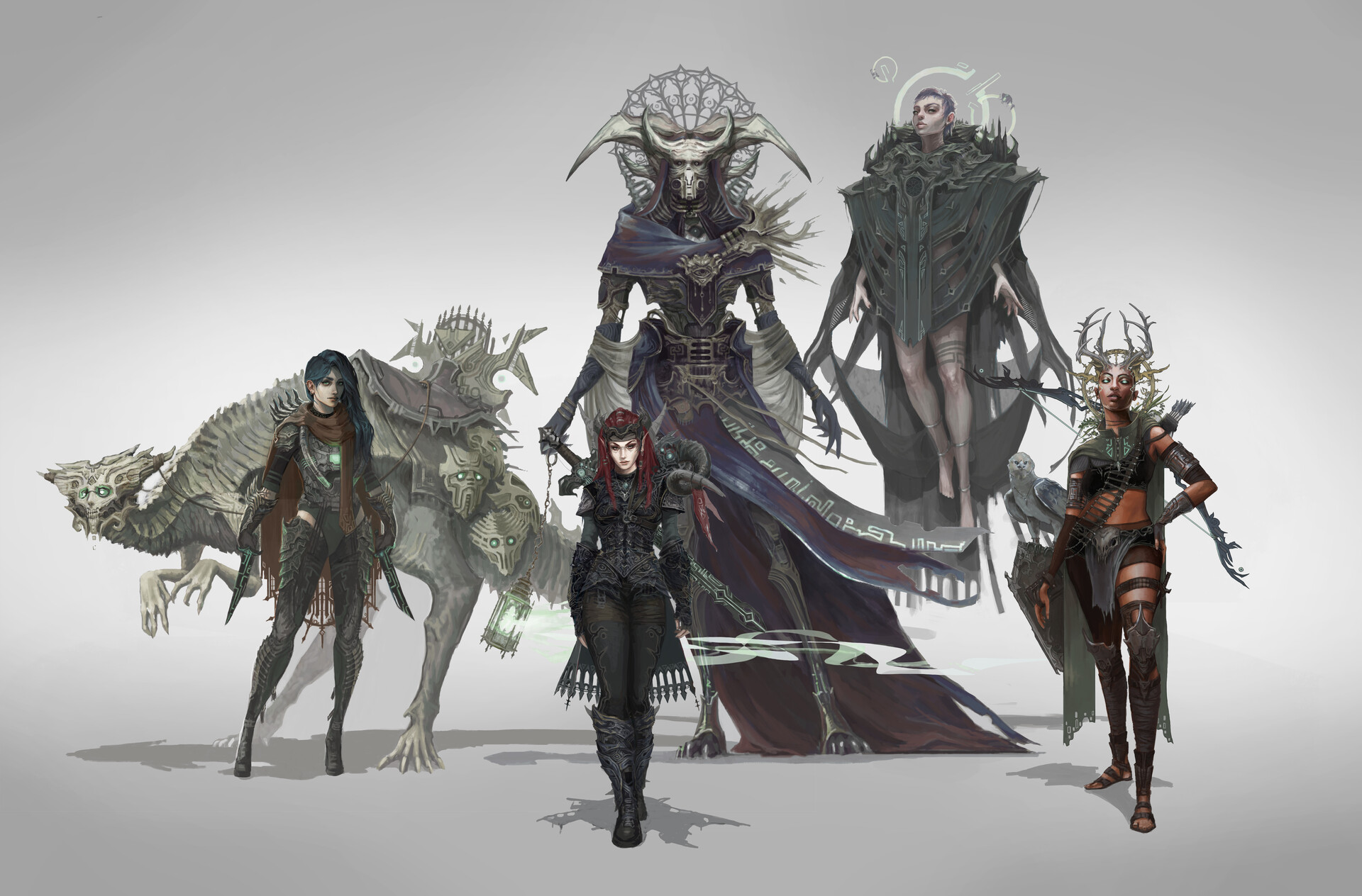 ArtStation - Fantasy Character Lineup 1