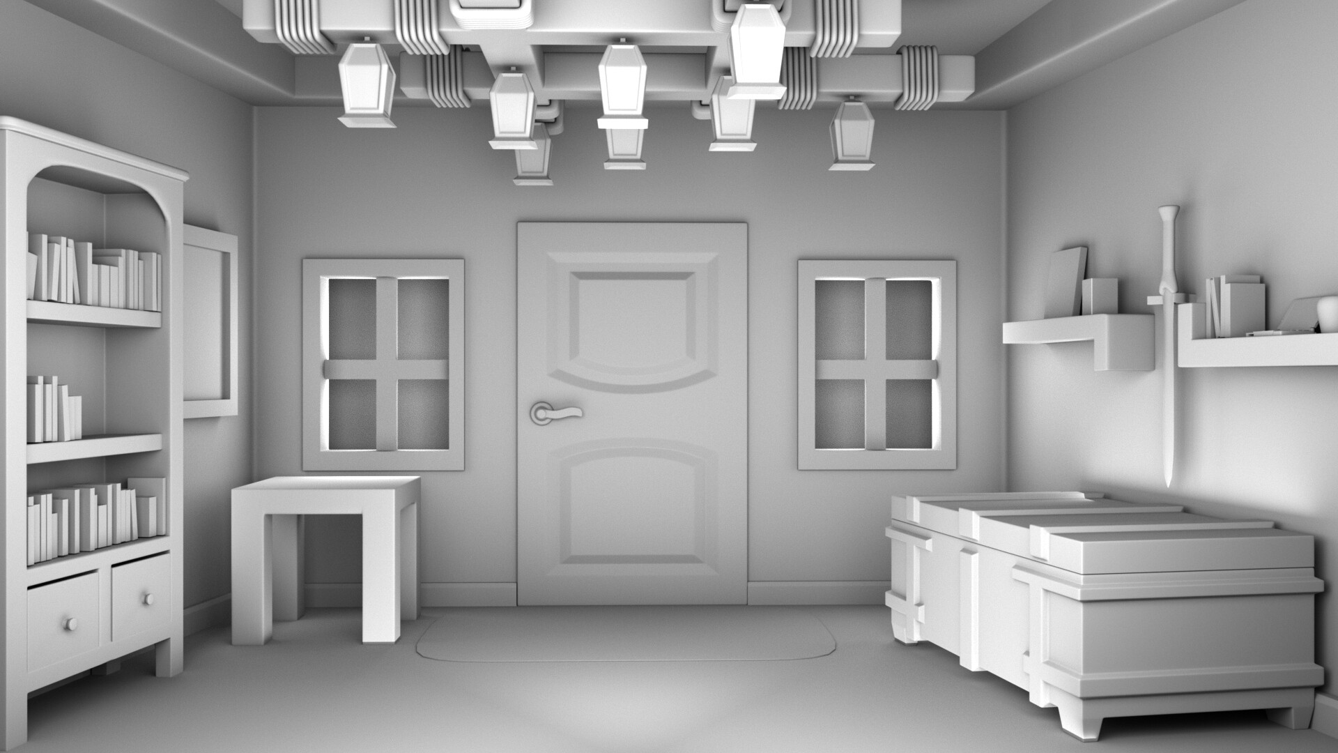 ArtStation - Antique Room