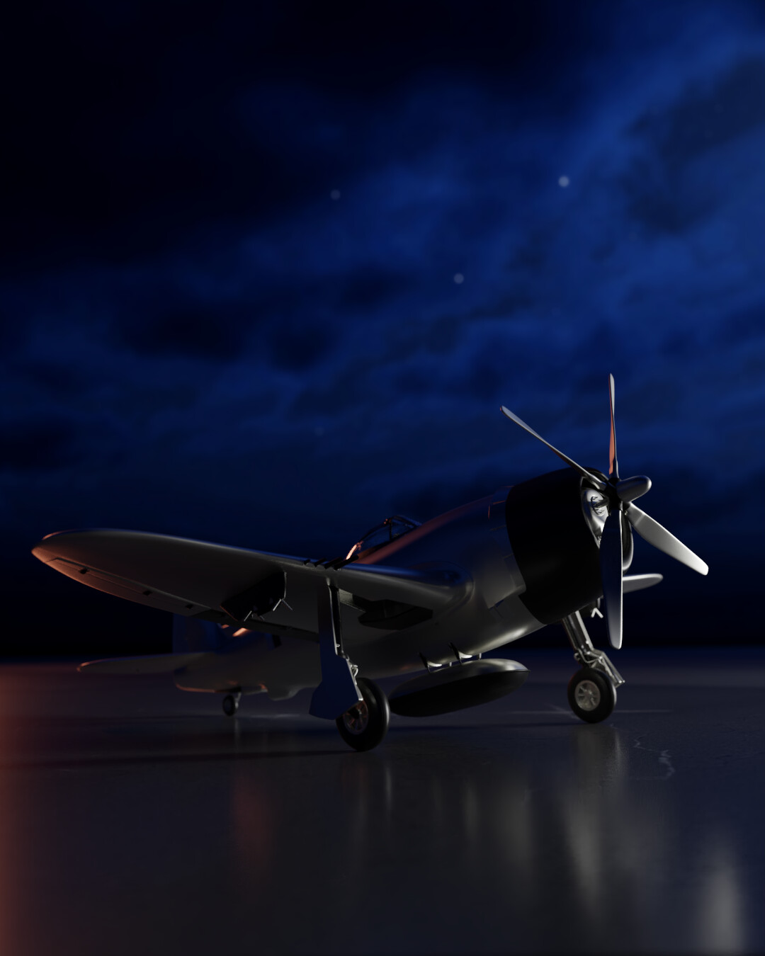 ArtStation - WIP P47 Thunderbolt