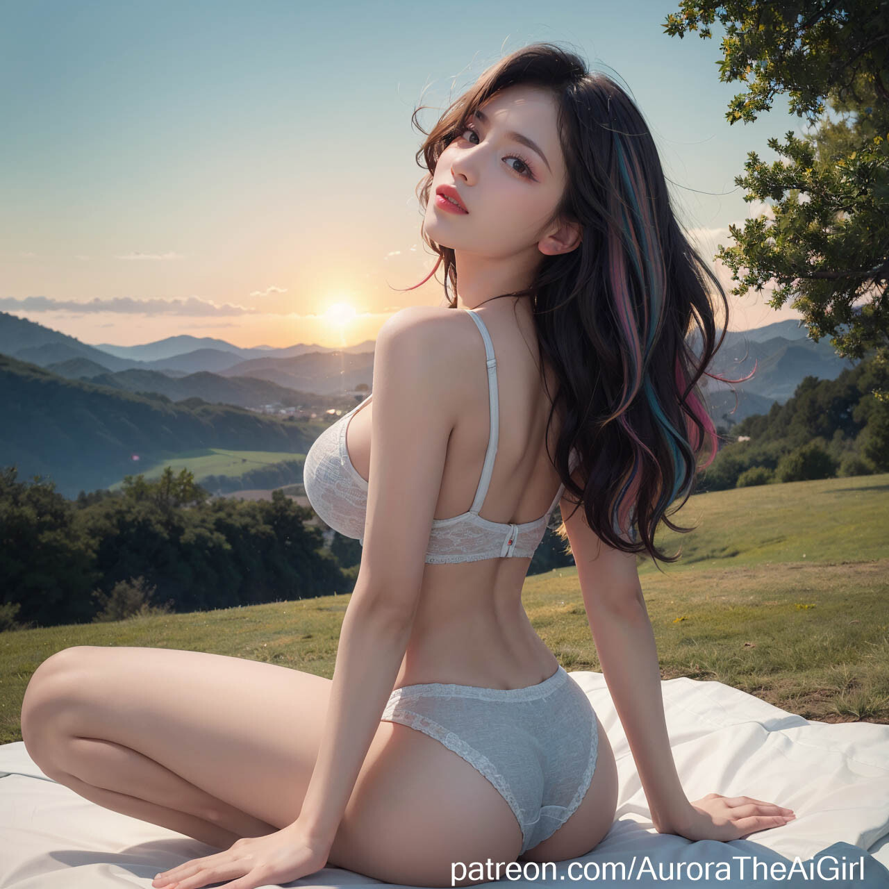 ArtStation - Ai Girl NSFW - Nature call