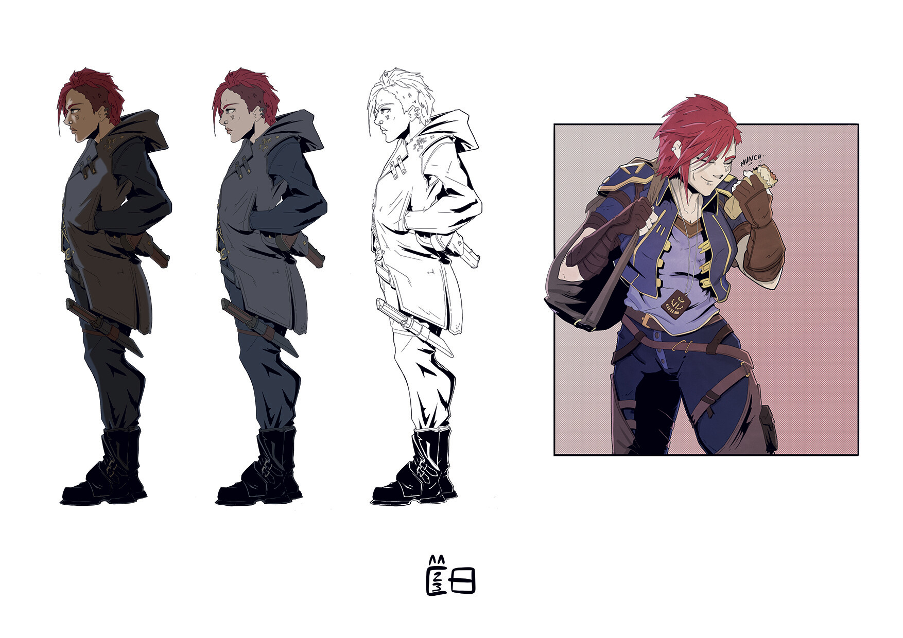 ArtStation - Vi - character design