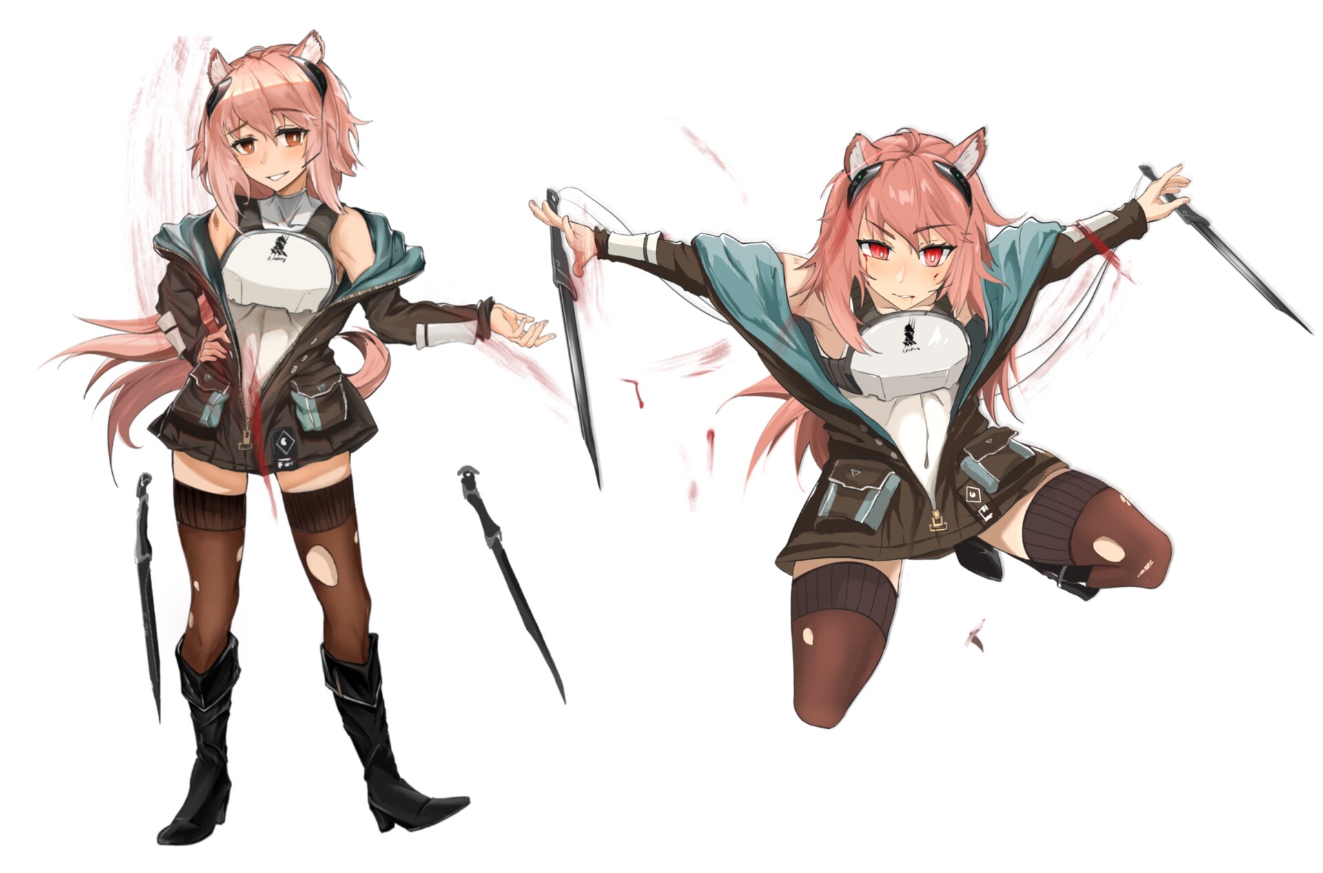 ArtStation - Character 2"Assasin Arknights