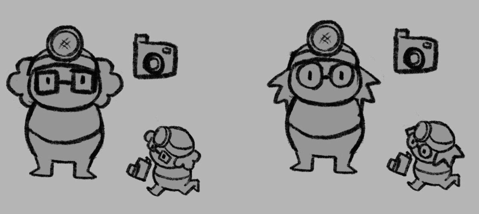 Louxie - Normal Activities thumbnail - Game Jam art