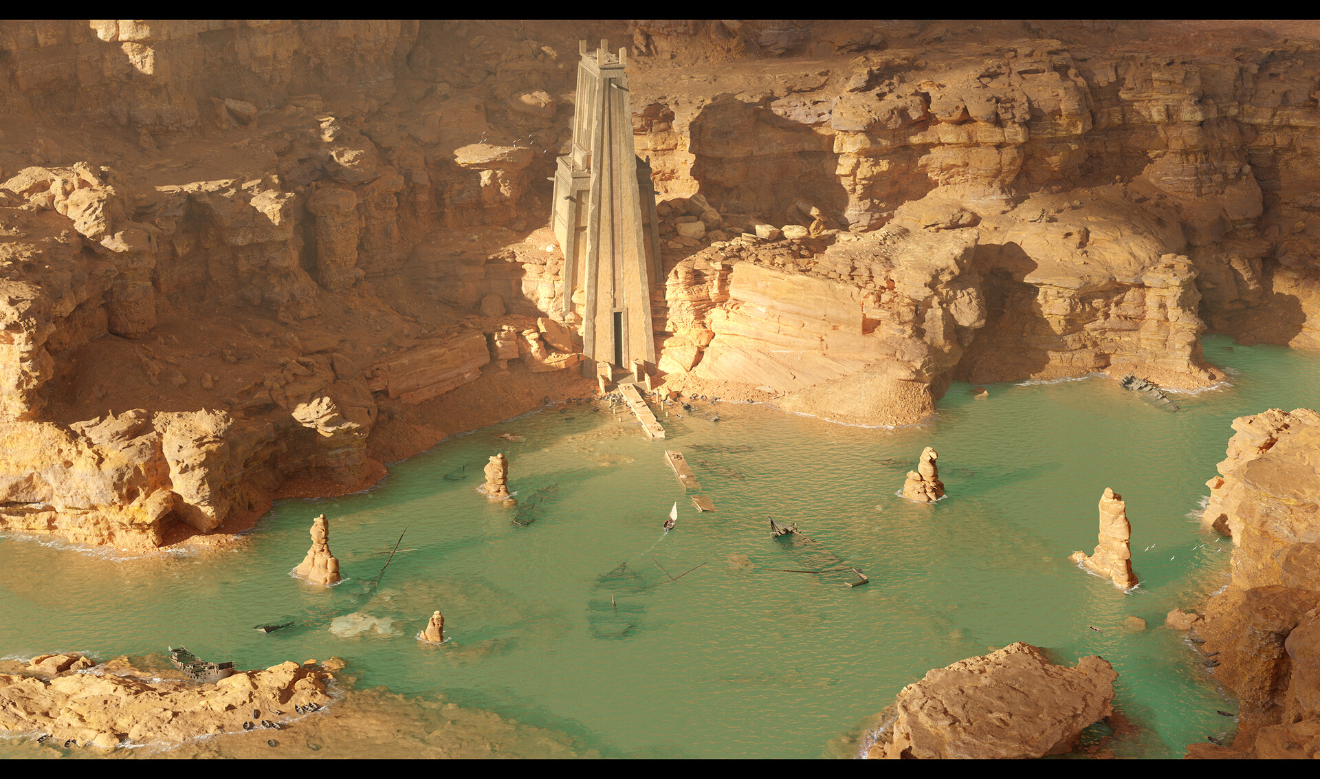 ArtStation - Lost temple