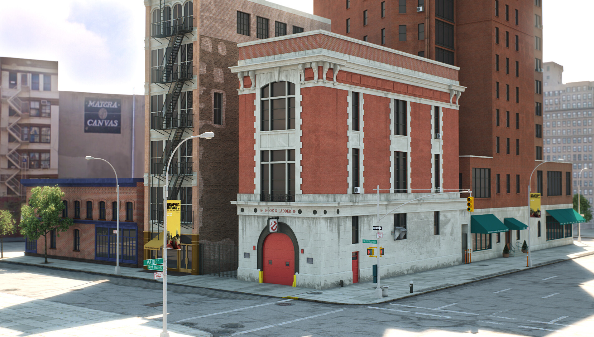 ArtStation - Ghostbusters location