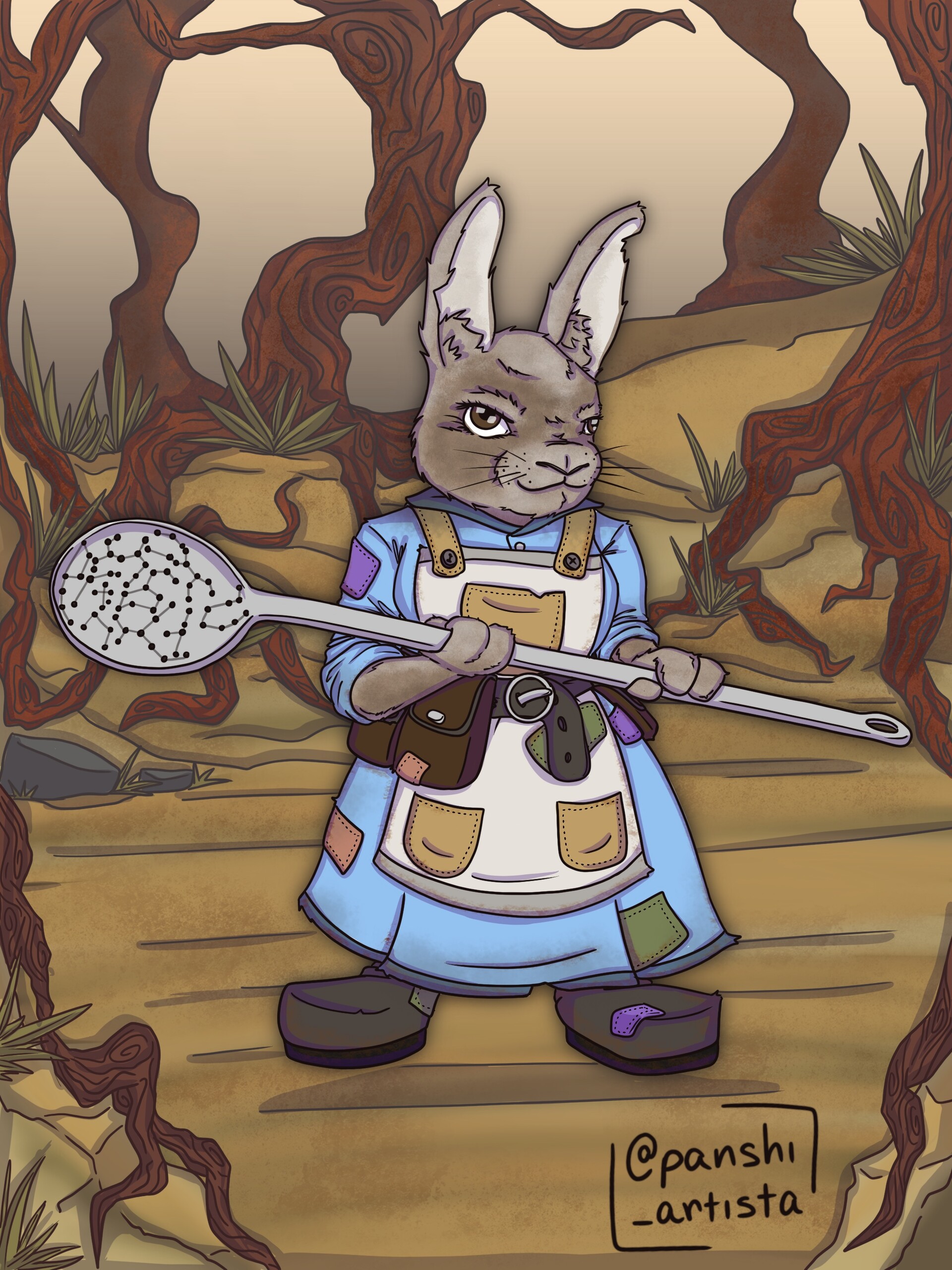 ArtStation - Granny Smith - DnD Character