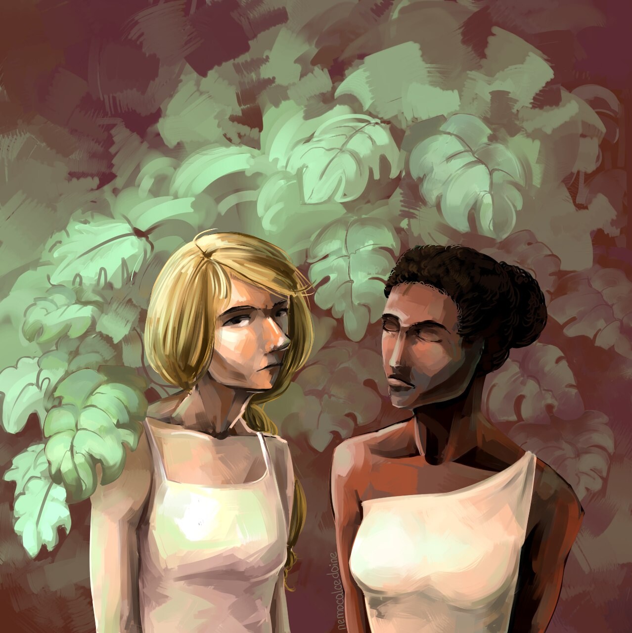 ArtStation - Somewhere in leaves