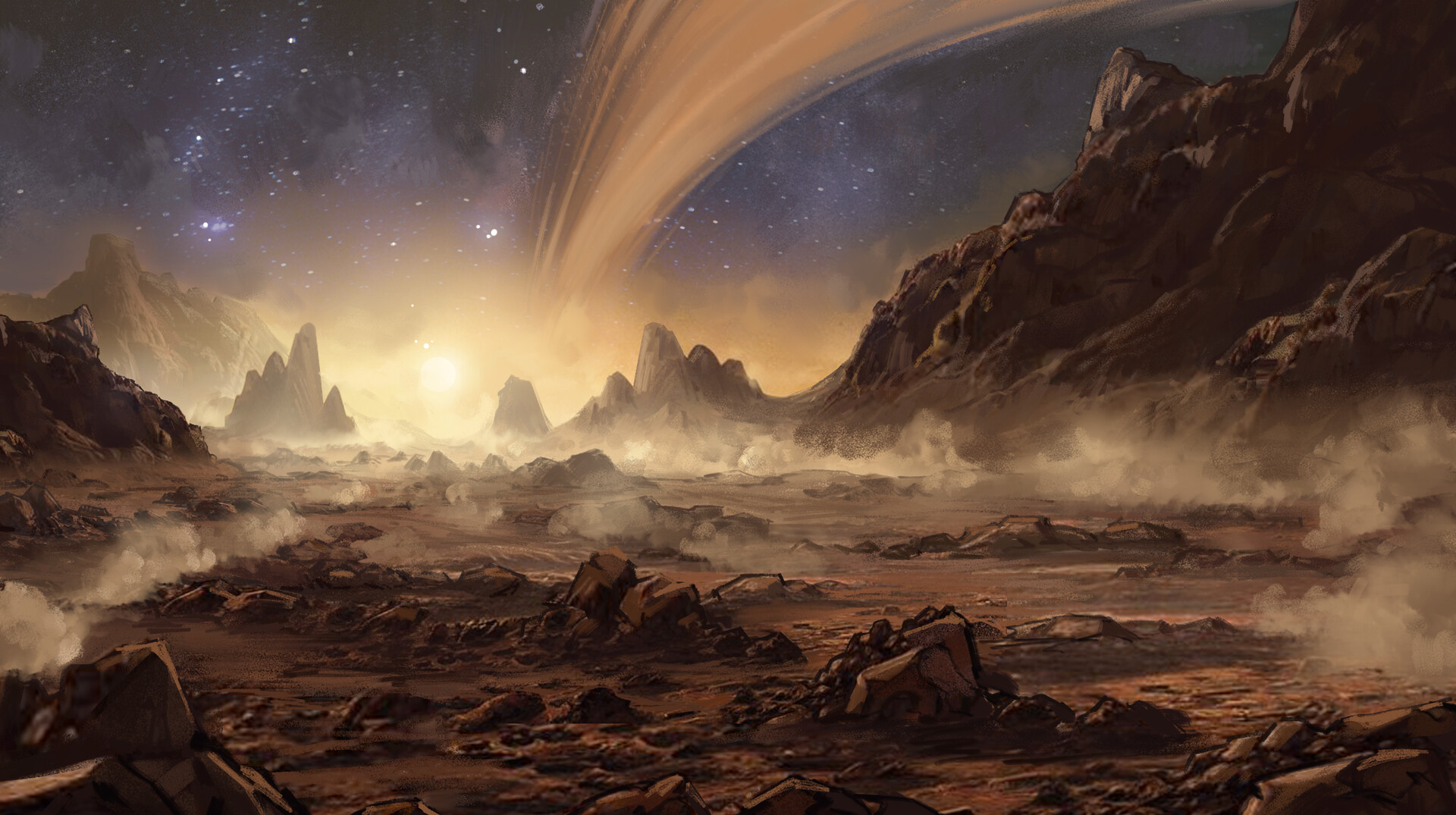 ArtStation - Space Dust